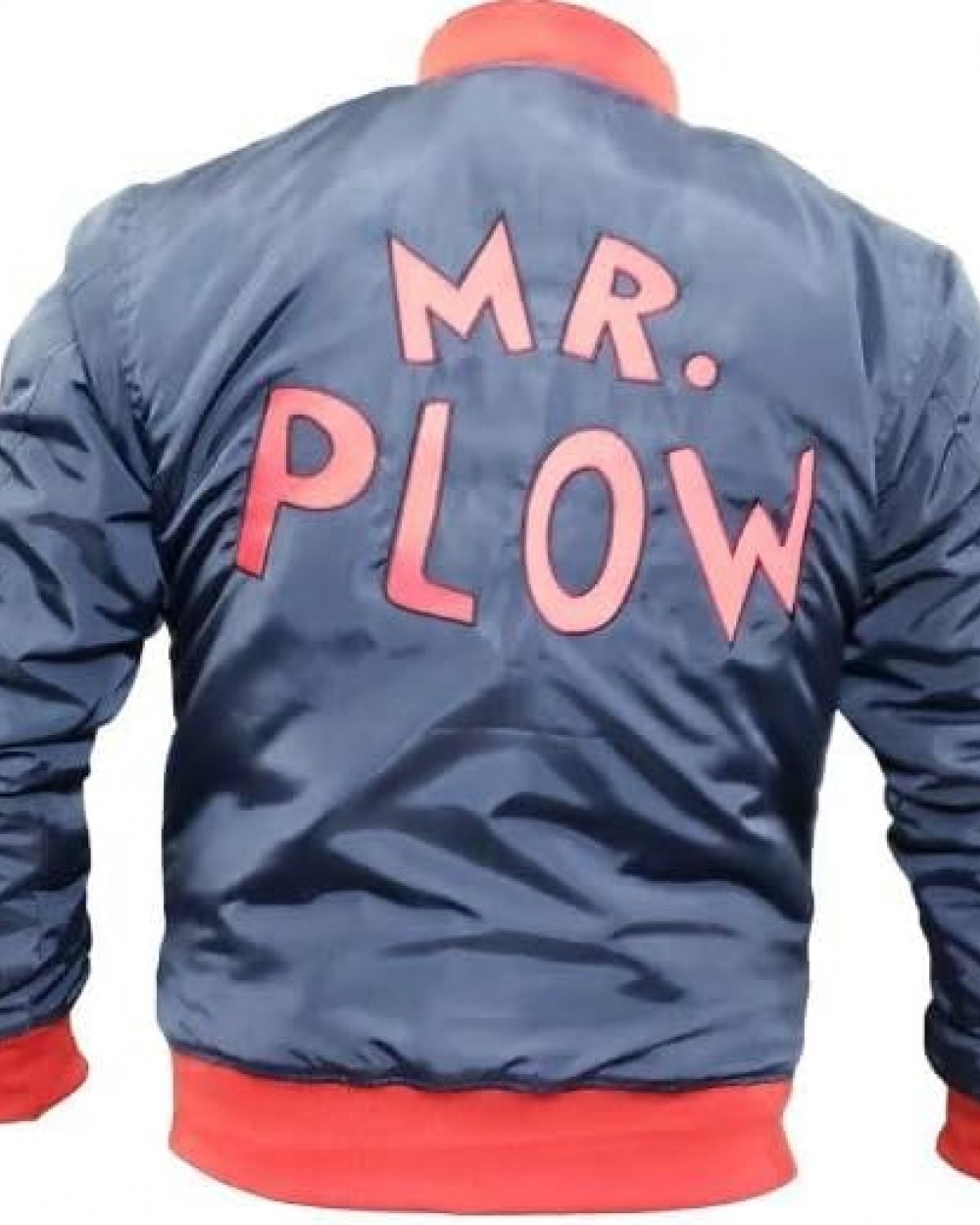 Mr. Plow Jacket Homer Simpson Satin jacket